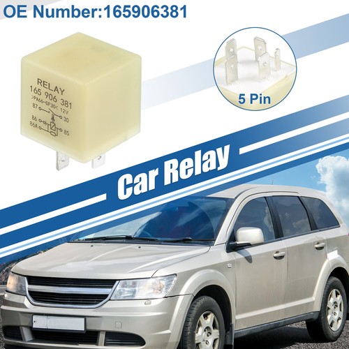 5 Pin Solenoid Relay No.165906381 DC 12V 40A Starter Relay for Audi A4 ...