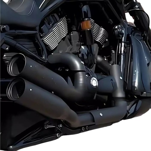 Performance-Tuned 2-Into-2 Stainless Exhaust for Harley V-Rod Muscle ...