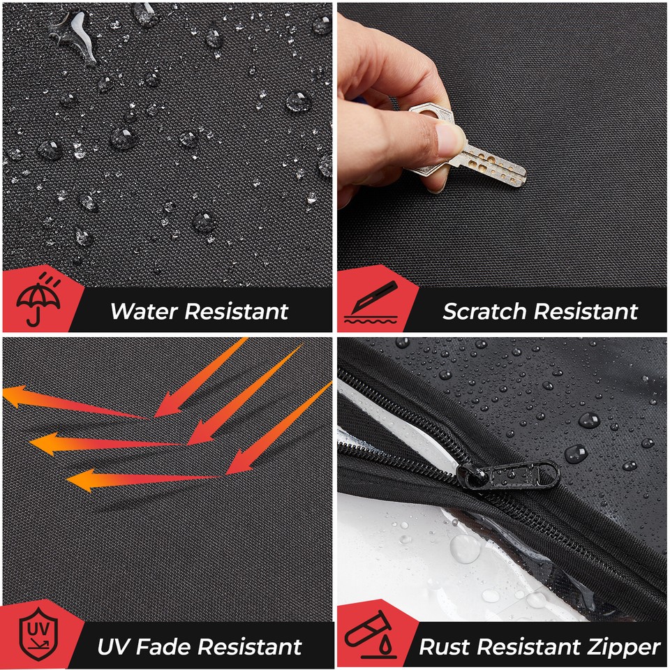 KEMIMOTO UTV Rear Panel Window for Honda Pioneer 700/ 700-4 2014-2025 ...