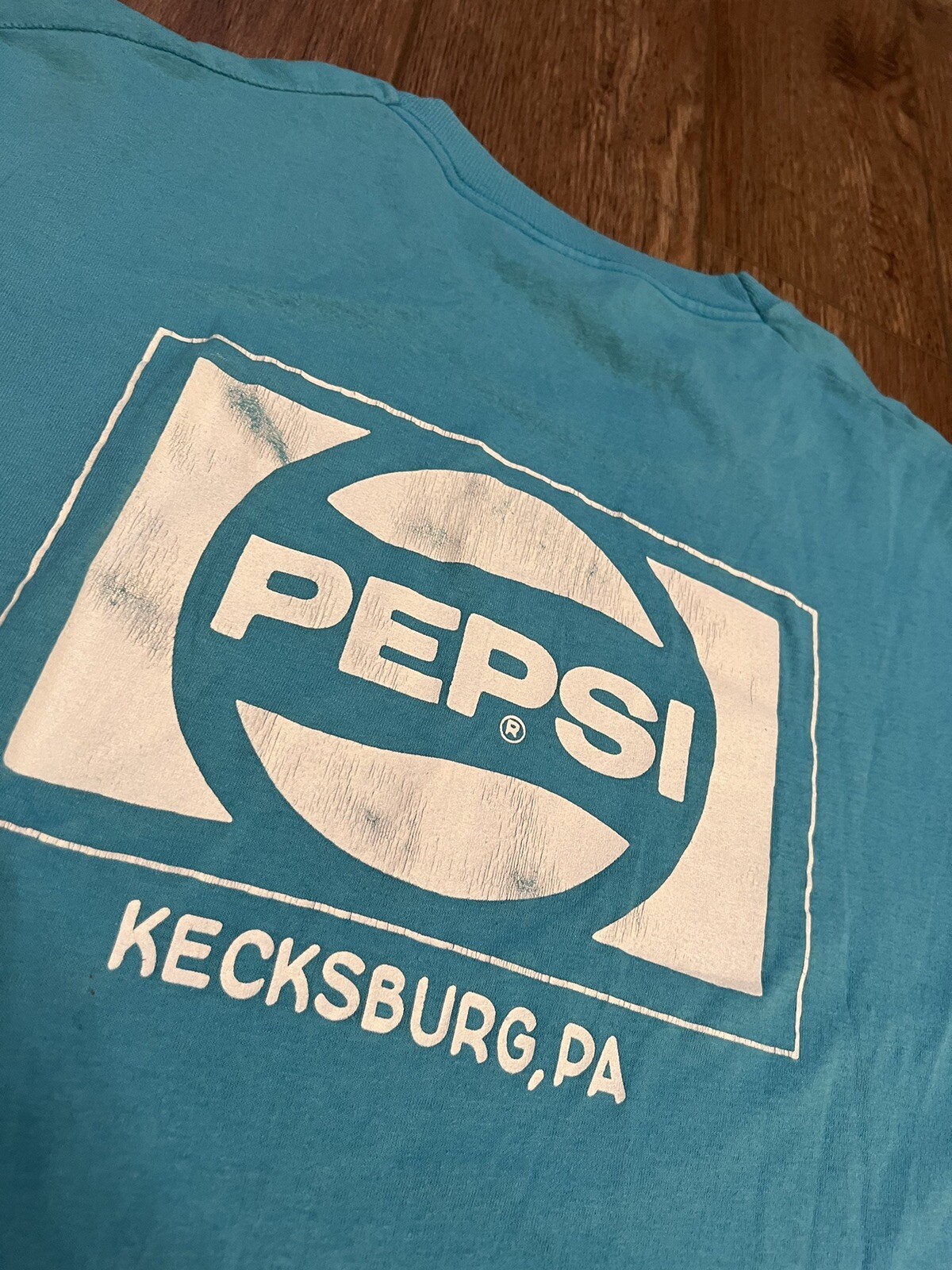 Vintage 80s Pepsi Marathon 10k Screen Stars Double Si… - Gem