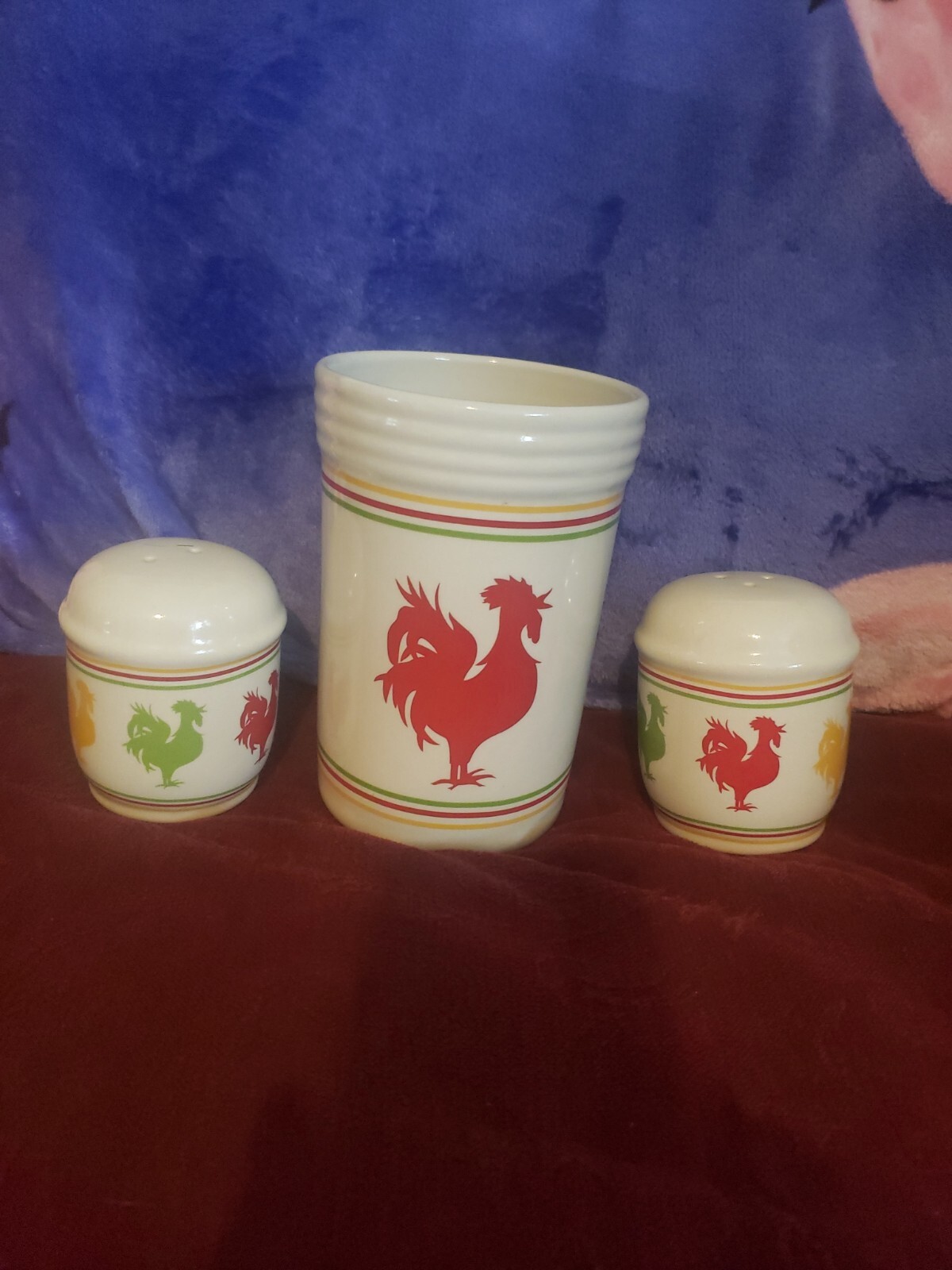 Kathy Hatch Kitchen Collection Roosters | eBay