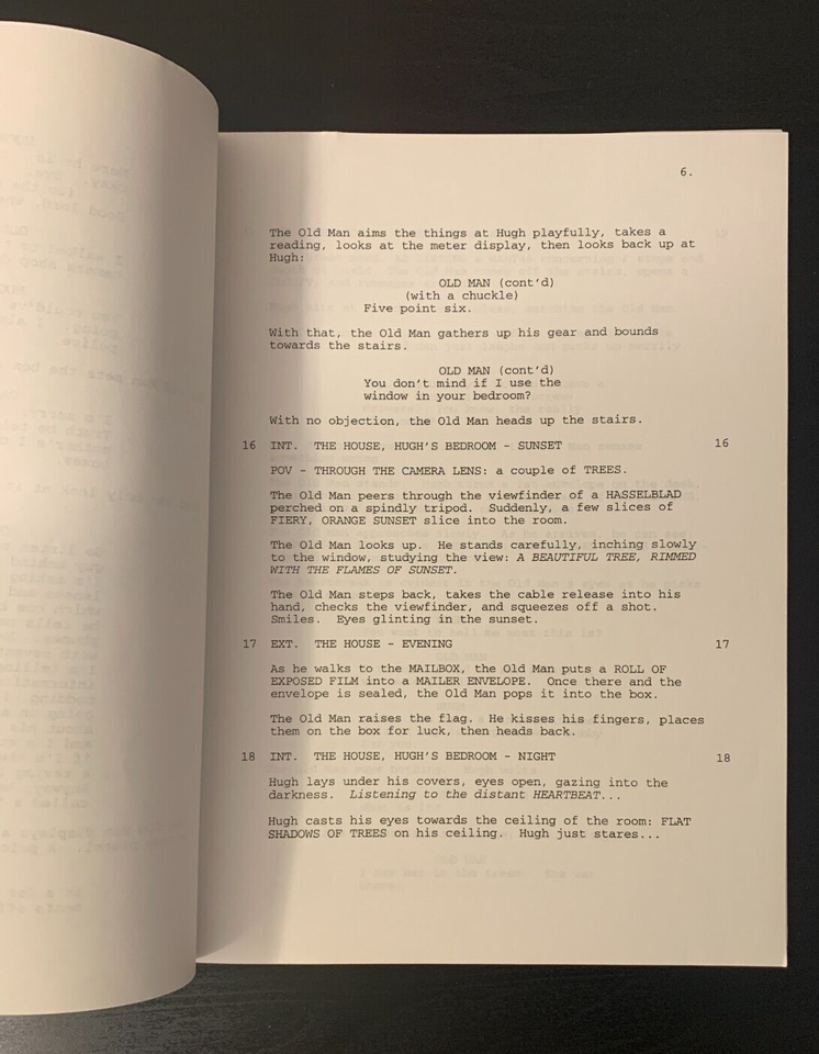 (6) Six Unproduced Original Independent Film Screenplays 70s-2000s ...