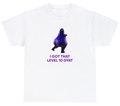 I Got That Level 10 Gyat T Shirt Funny Ironic Gyatt Oddly Specific ...