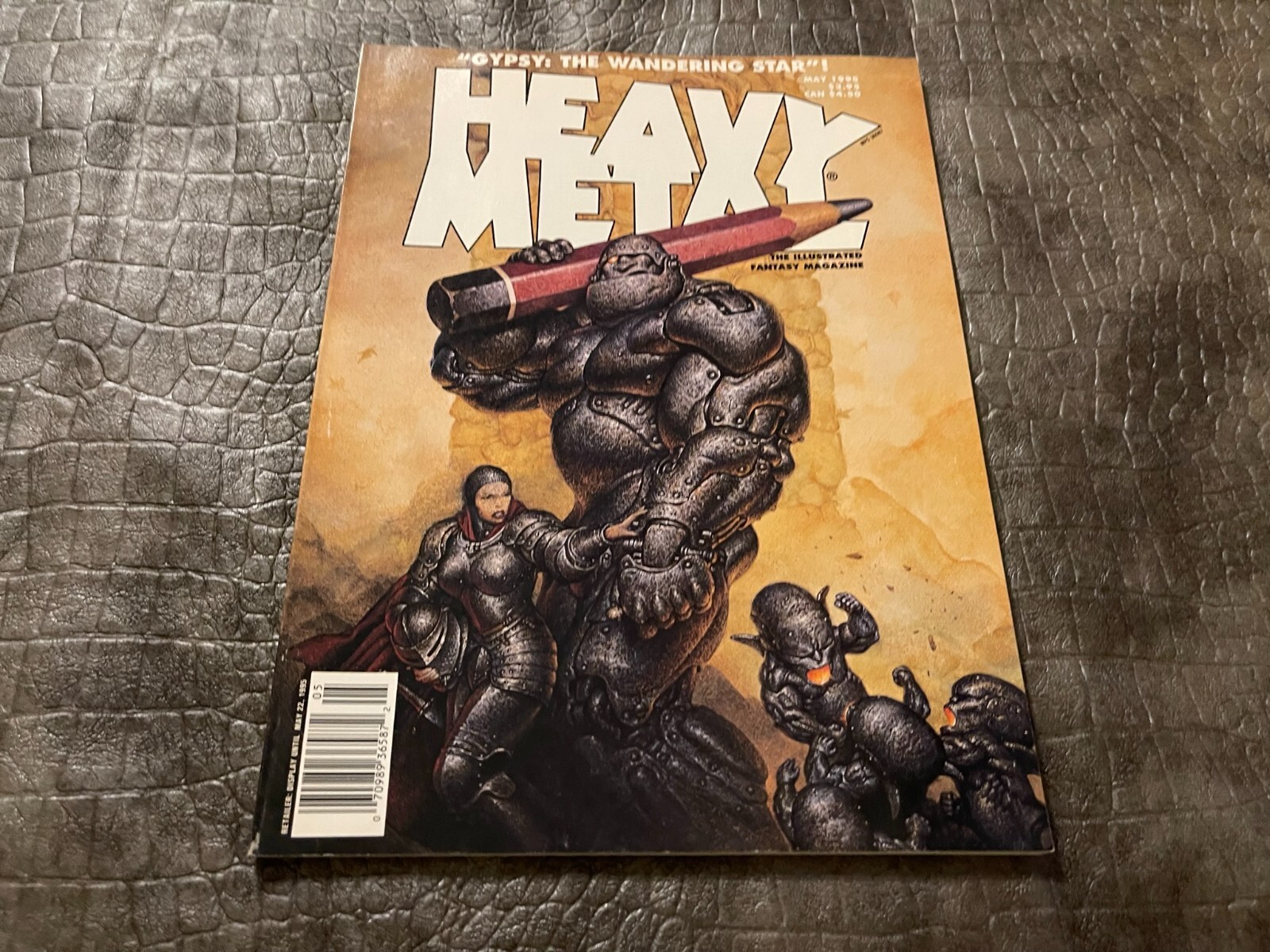 MAY 1991 HEAVY METAL science fiction comic Magazine - NICE | eBay