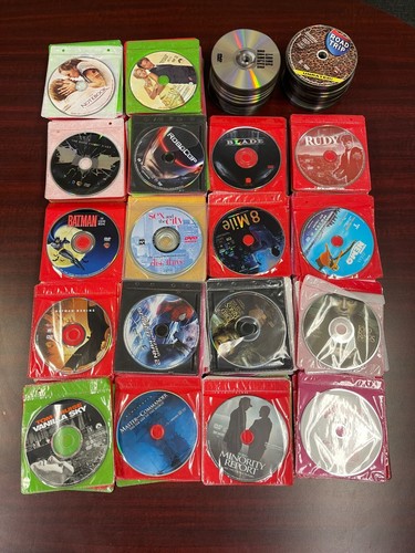 Wholesale DVD Lot of 500++ Bulk Movies - Disc Only - Mixed Genres ...