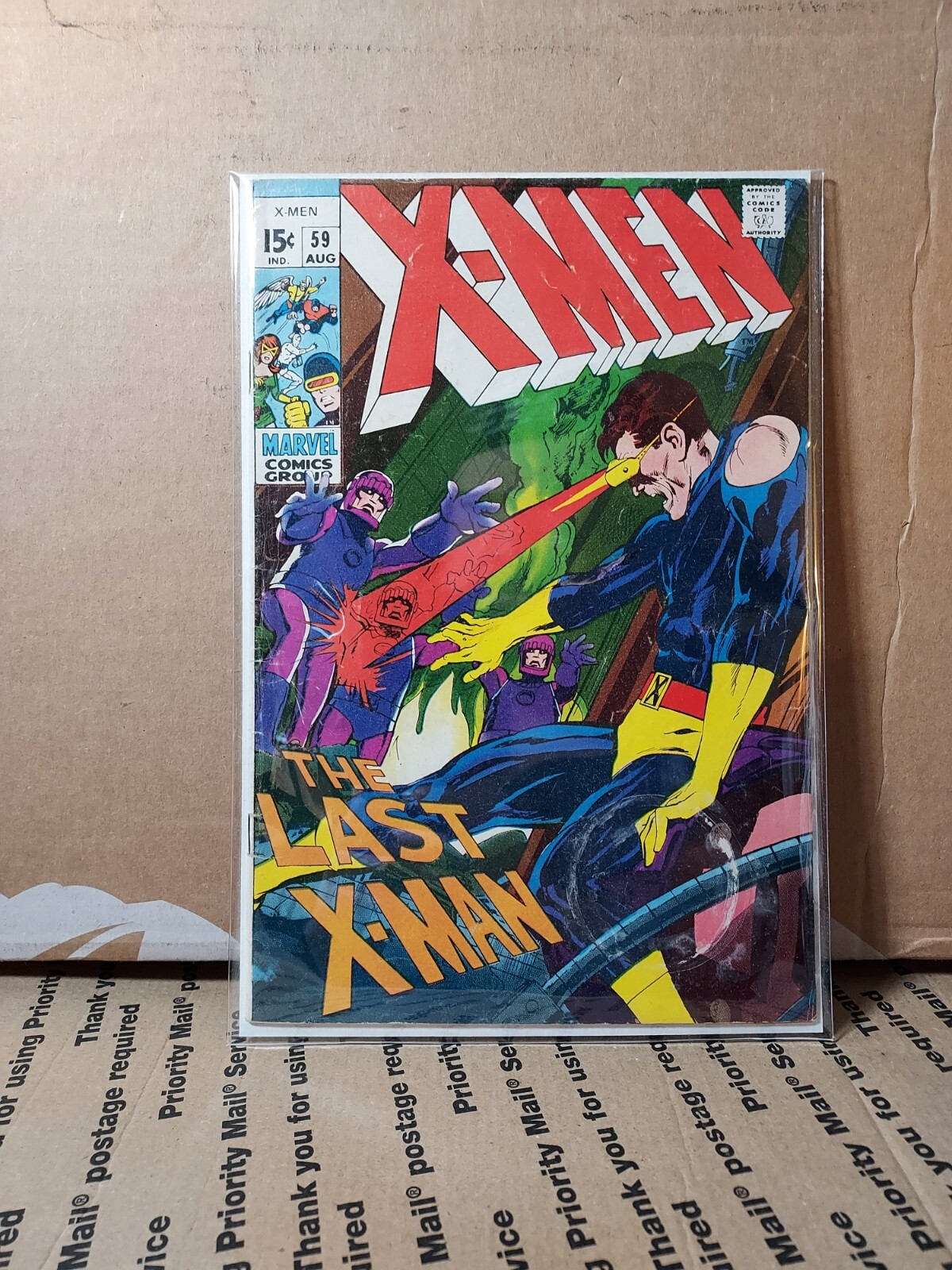Uncanny X-Men #59 Marvel Comics 1969 Silver Age 1st App Dr. Lykos | eBay