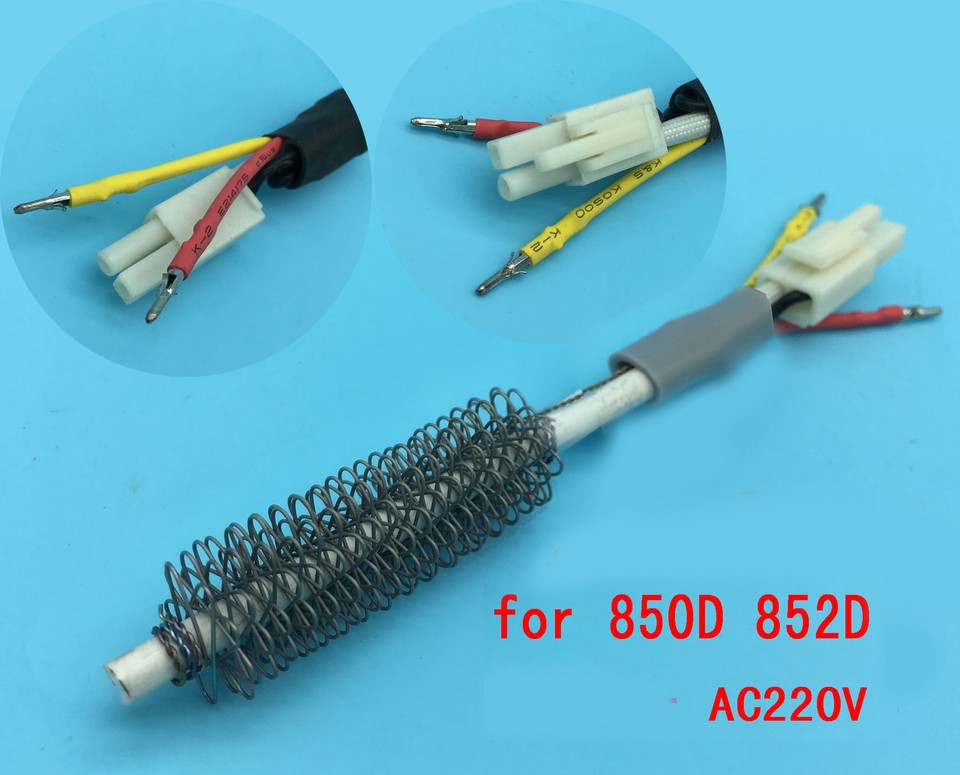 110V/220V Hot Air Gun Heating Element Core Heater Replacement Soldering ...