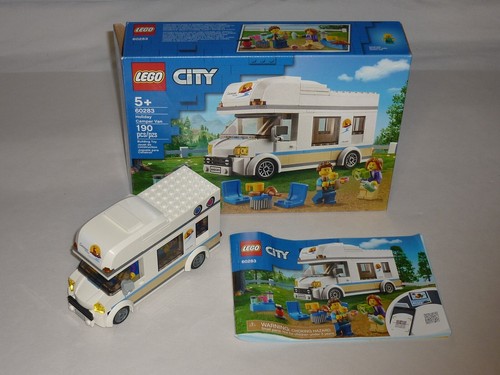 Lego City 60283 Holiday Camper Van 190 pcs 100% Complete with Box ...
