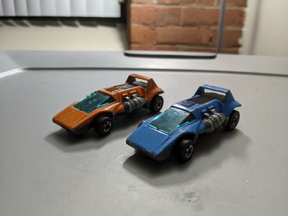 Hot wheels redline 1973 Orange Double header - ORIGINAL | eBay