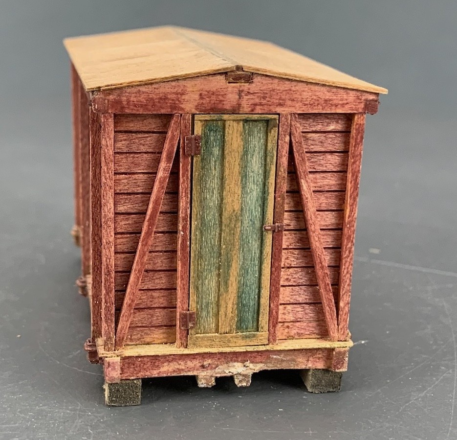 O, On3, On30 Lineside Nevada County Railway Boxcar Outbuilding O3435 | eBay