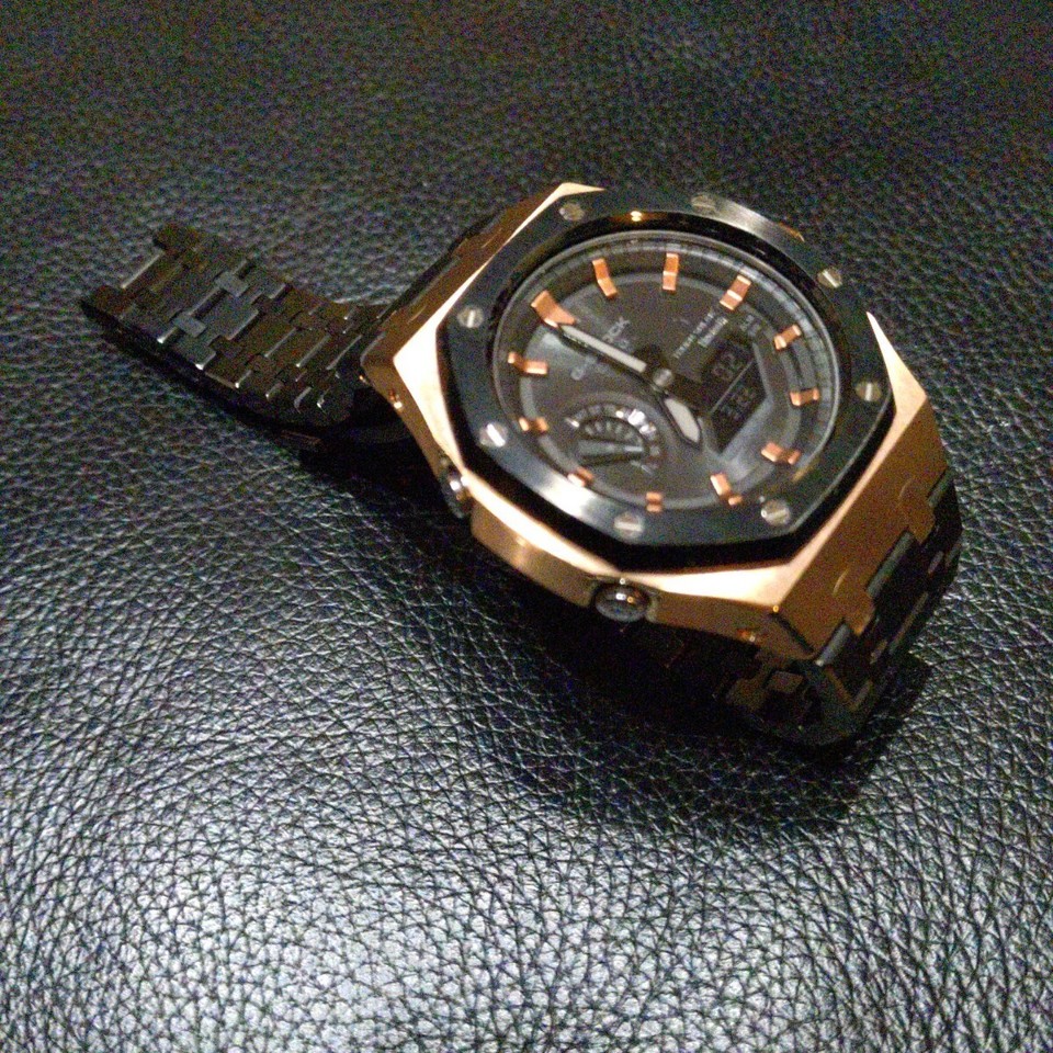 Casio G-SHOCK GA-B2100 Custom CasiOak Solar | eBay