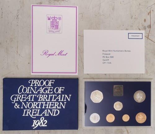 1982 Royal Mint UK Proof Coin Set | eBay UK