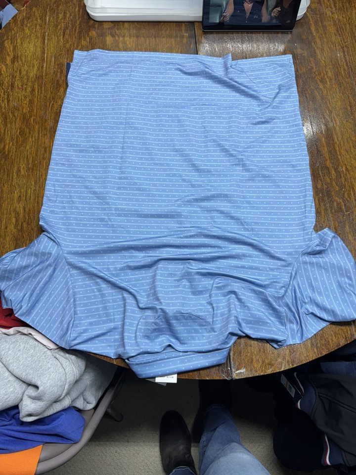 NWT RLX Ralph Lauren Performance Golf Wicking Stretch Blue Polo L 10/15 | eBay