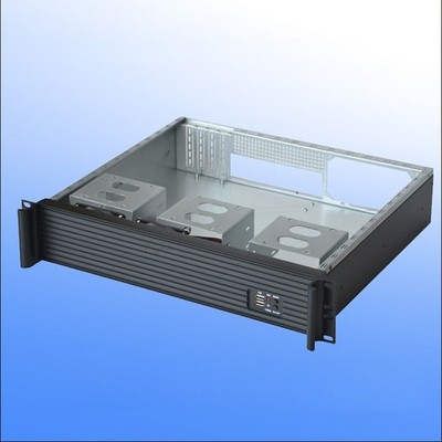 DX-2380L (Aluminum Striped Panel) 2U 380mm IPC Chassis Server Chassis ...