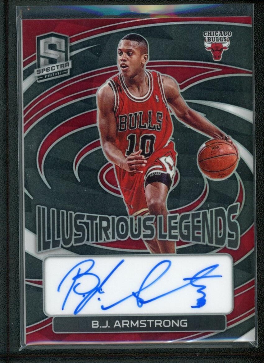 2022-23 B J ARMSTRONG 35/99 AUTO PANINI SPECTRA ILLUSTRIOUS LEGENDS ...