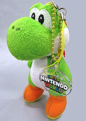 Yoshi Mascot Keychain Super Mario Universal Studios Japan Super ...