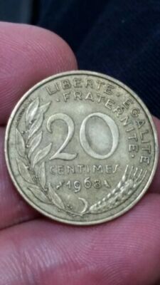 COIN / FRANCE / 20 CENTIMES 1968 French coin Kayihan coins T50 | eBay