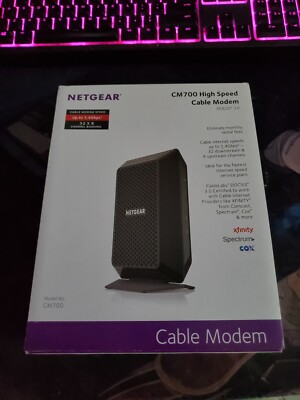 NETGEAR CM700-100NAS Cable Modem 9780644911740| eBay