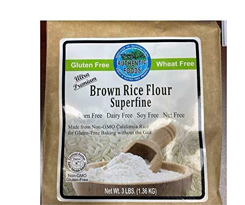 Authentic Foods Gluten Brown Rice Flour Superfine 3 Lbs for sale online ...
