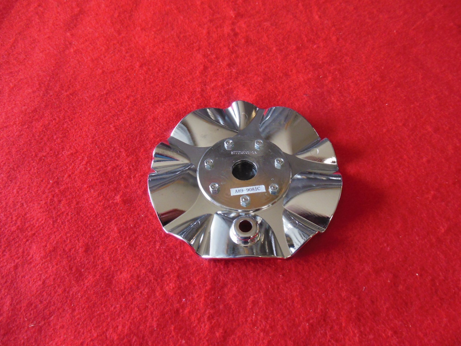 PLATINUM ULTRA Custom Wheel Center Cap Chrome Finish 57721670F-1A A89 ...