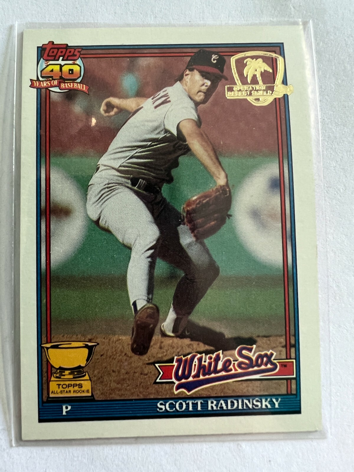 A99,563 - 1991 Topps Desert Shield #299 Scott Radinsky | eBay