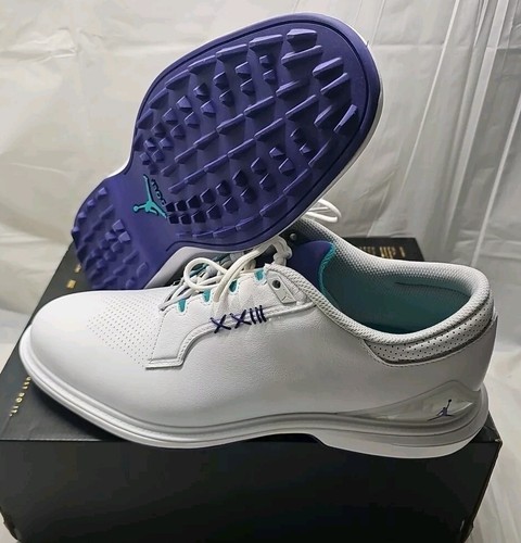 New Jordan ADG 5 Golf White Grape Ice Size 10.5 (FQ6642 100) No Lid | eBay