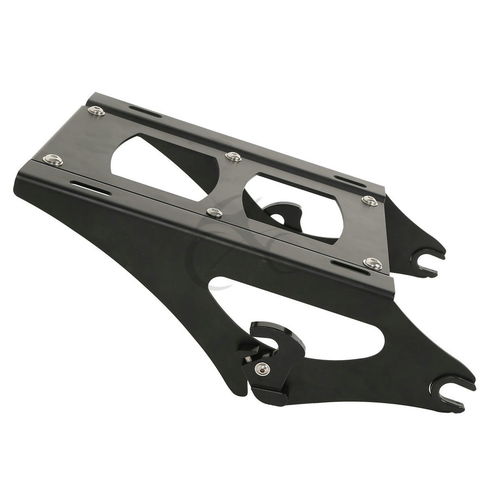 Detachable 2-Up Tour Pack Mount Rack Fit For Harley Road King Street ...