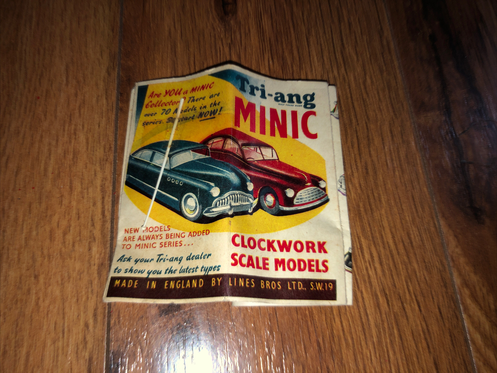 **READ** VTG Triang Minic Series II Armoured Car Army Toy clockwork ...