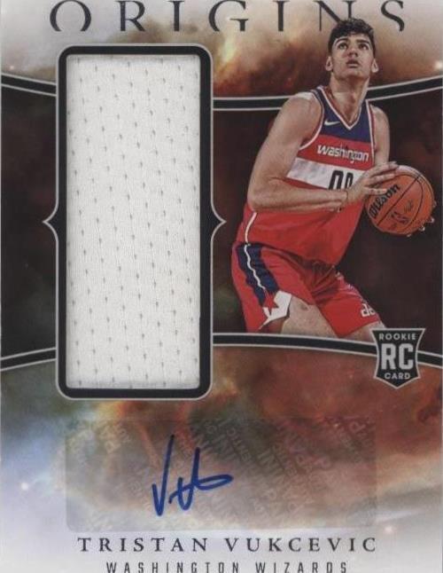 2023-24 Panini Origins - Rookie Jersey Autographs Tristan Vukcevic #RJA ...