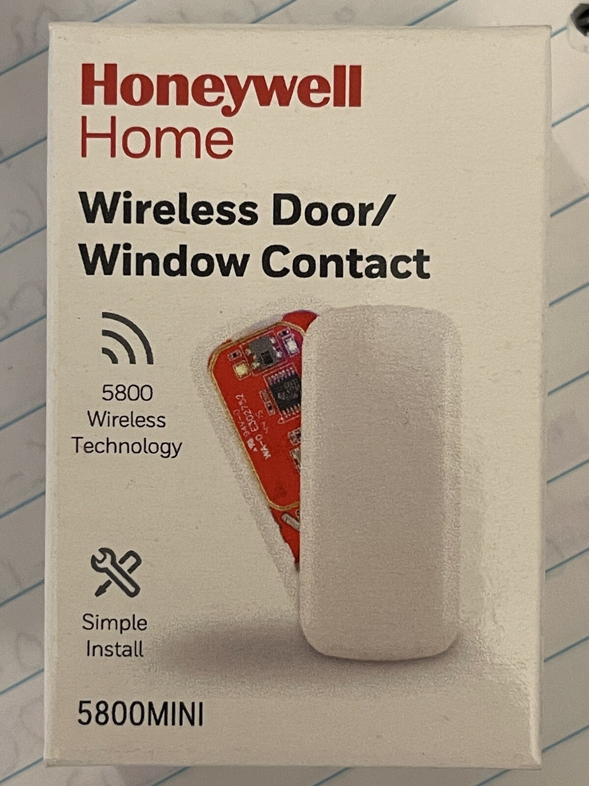 Brand New Honeywell 5800MINI Wireless Slim Contact, Battery Magnet ...