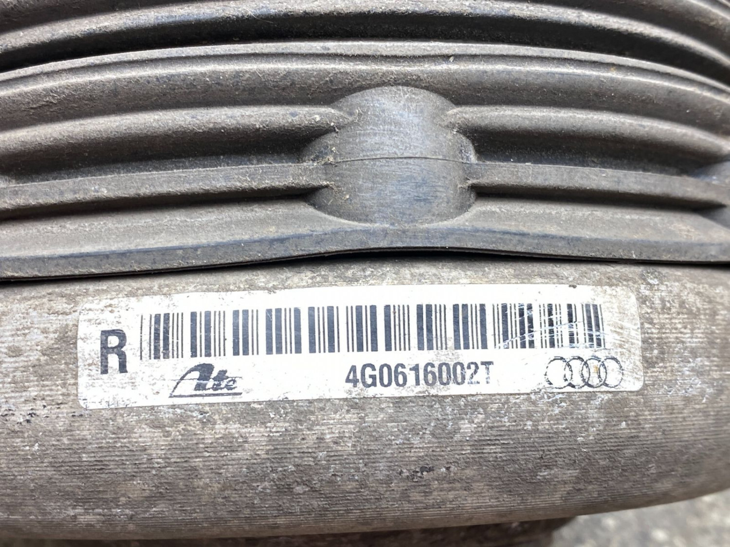 Luftfeder hinten rechts 4G0616002T 118Tkm Audi A7 C7 4G Sportback 14. ...