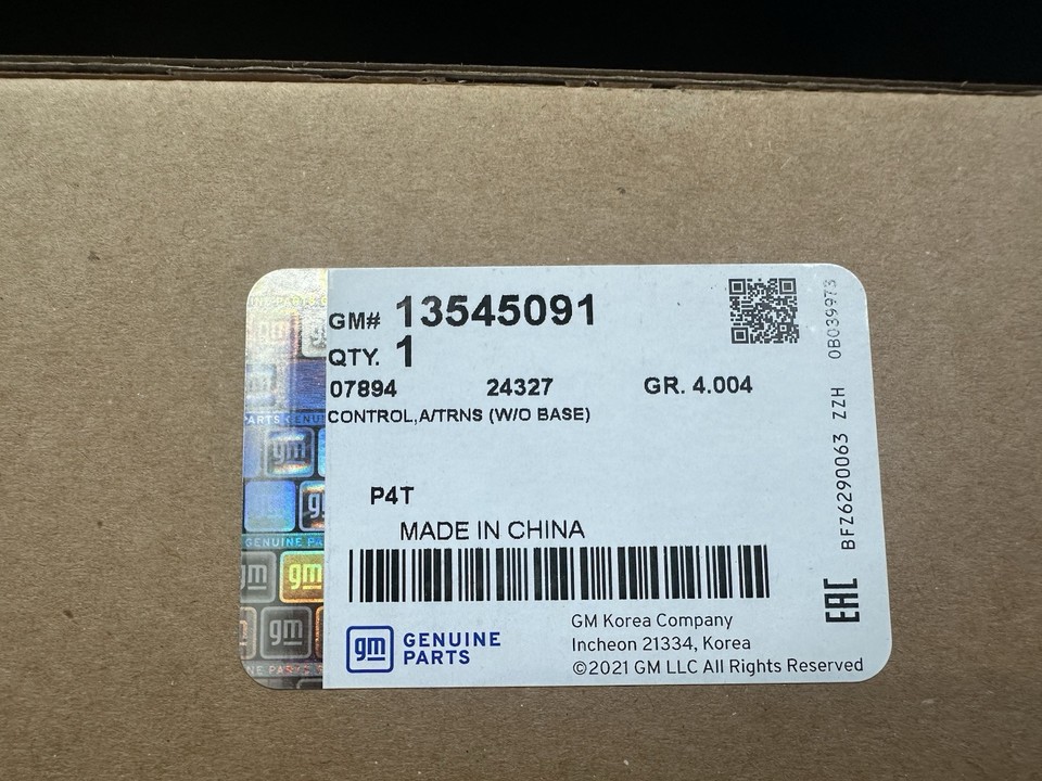 OEM GM PART#13545091 CONTROL | eBay