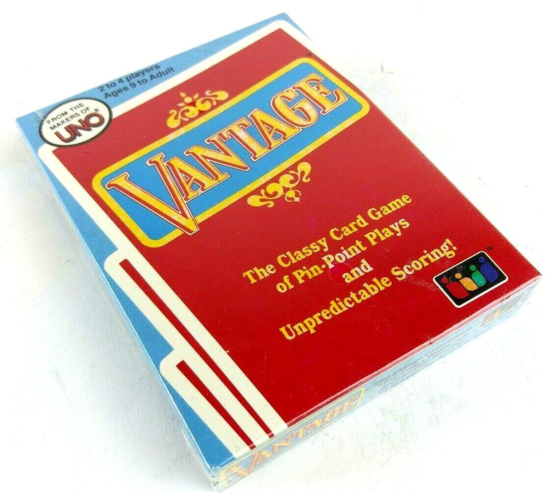 Vintage 1985 VANTAGE Card Game By the Makers of UNO Playing Cards NEW ...