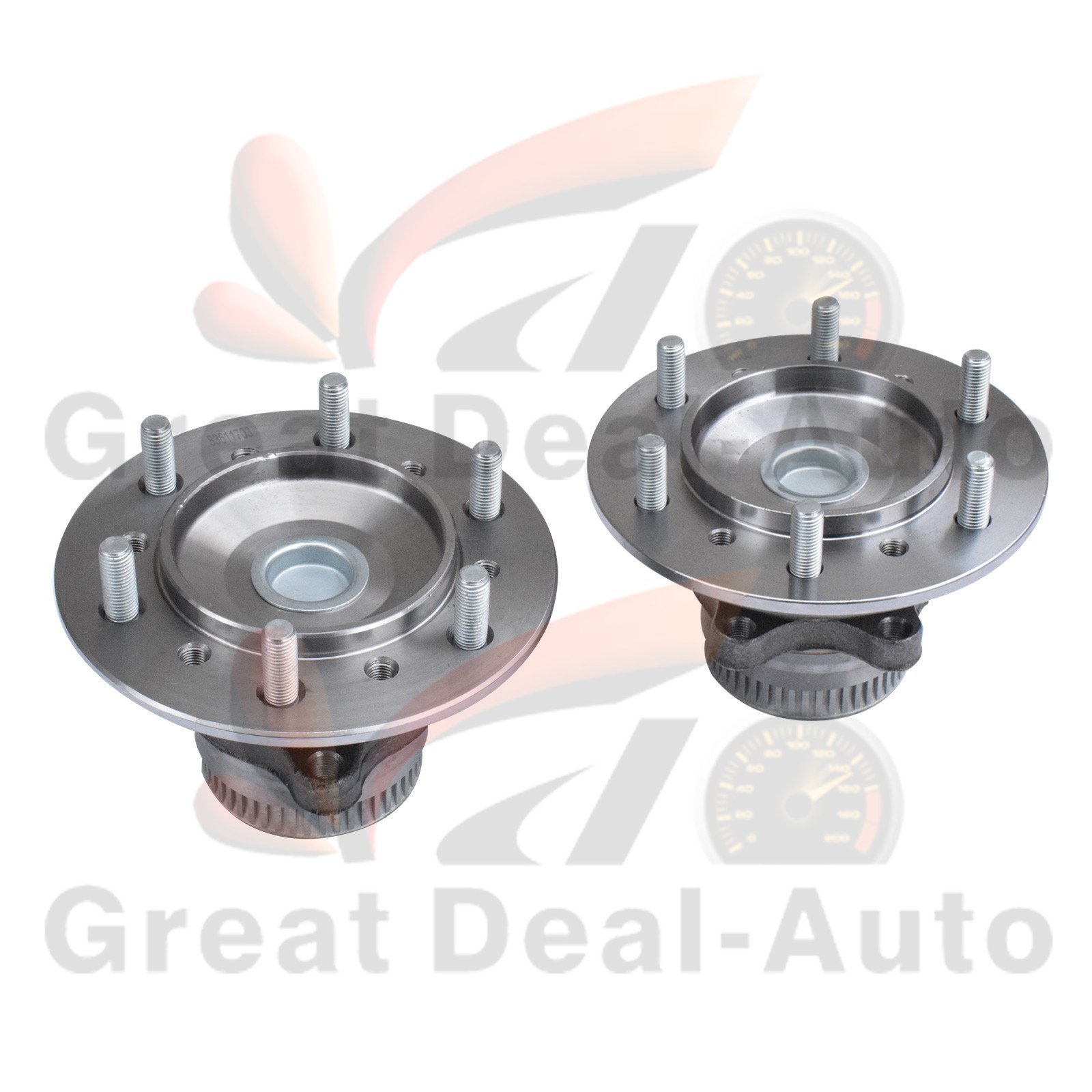 LH+RH Front Wheel Bearing Hubs Assembly for Toyota Hiace KDH200R ...