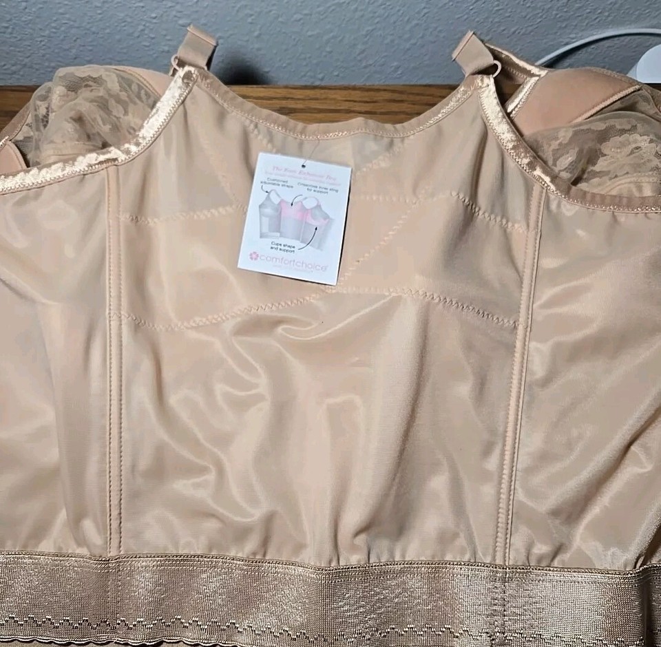 New Comfort Choice Easy Enhancer Wireless Longline Posture Support Bra ...