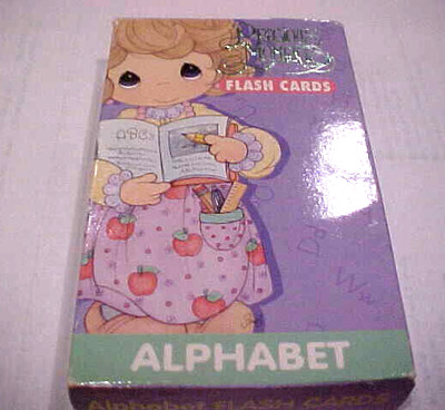 Precious Moments Alphabet Large Flash Cards - Complete | eBay
