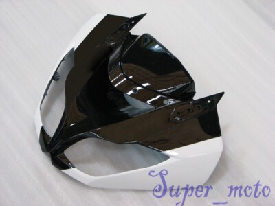 Front Fairing Head Upper Nose Cowl For KAWASAKI NINJA ZX6R 2009-2012 ...