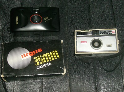 ARGUS 35MM CAMERA 505 AND KODAK INSTAMATIC CAMERA 104 | eBay