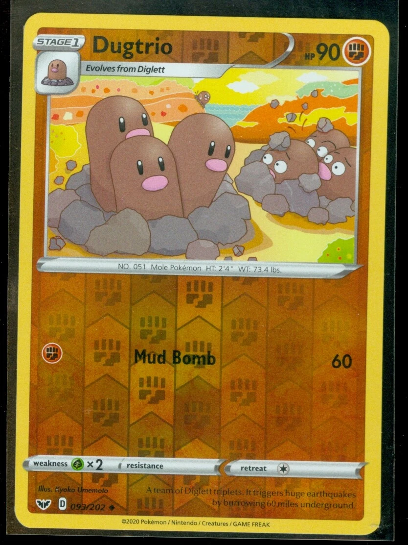 Pokemon Dugtrio Underground