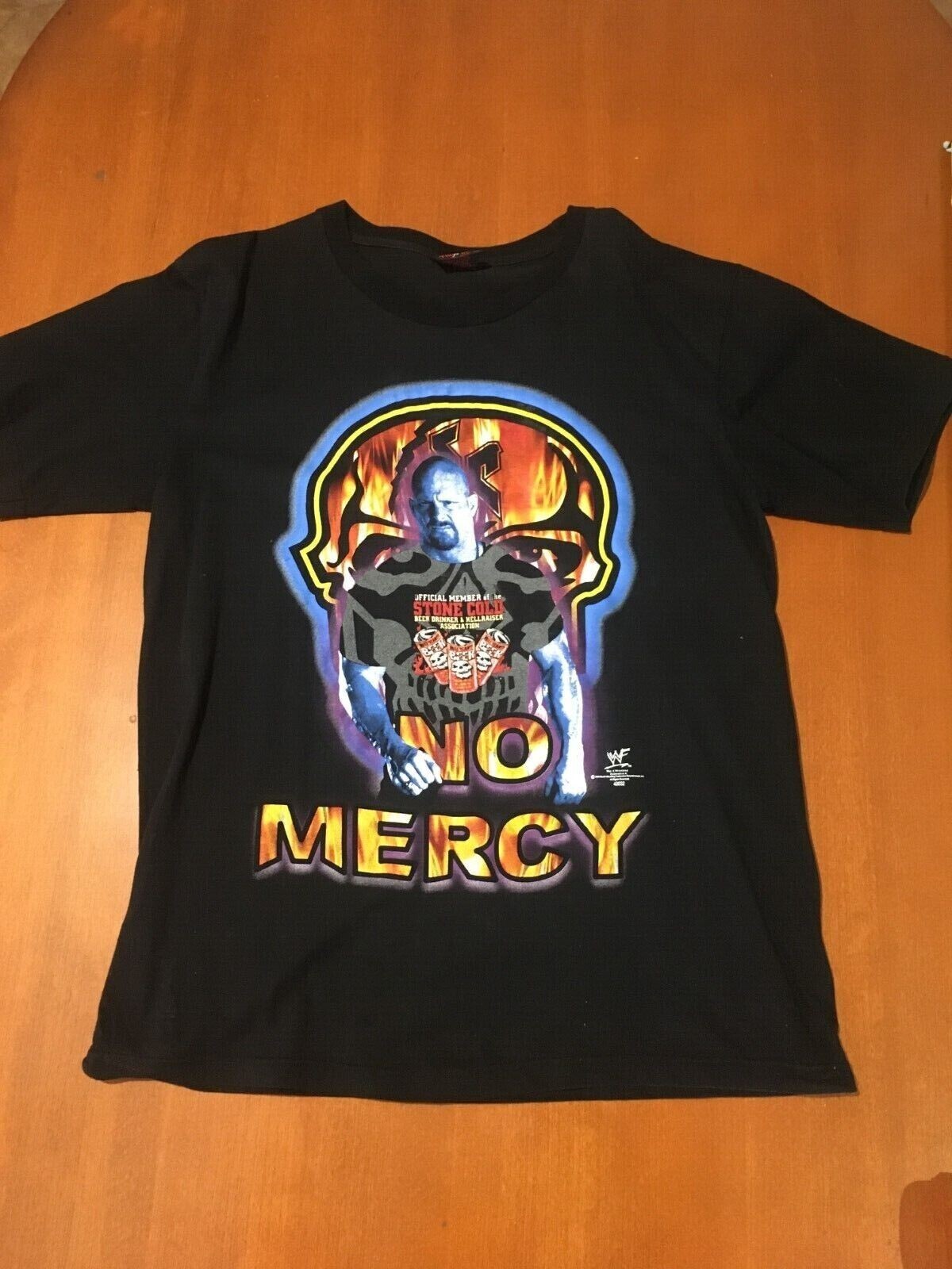WWF SCSA Stone Cold Steve Austin NO MERCY TSHIRT PRE … - Gem