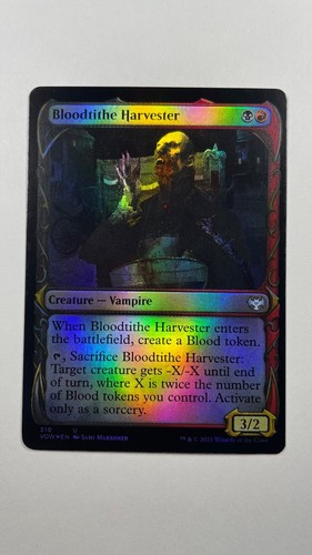 MTG Innistrad Crimson Vow Bloodtithe Harvester Showcase Foil #310 | eBay
