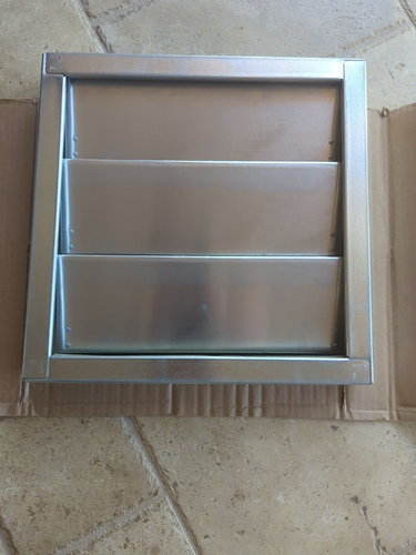 Back Draft Damper Horizontal Mount 16x16 Greenheck WD100 - NEW IN BOX ...