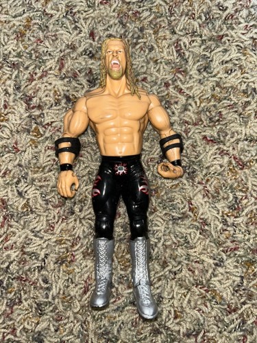 Edge Rated R Superstar Action Figure Black Pants WWE Jakks 2004 RATTLES ...