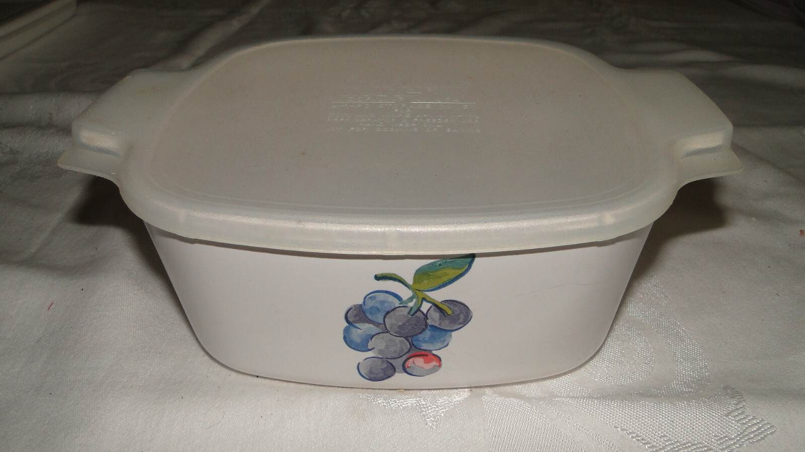 Corning Ware FRUIT BASKET Pattern A-1½ (1.5 qt) Saucepan / Casserole | eBay