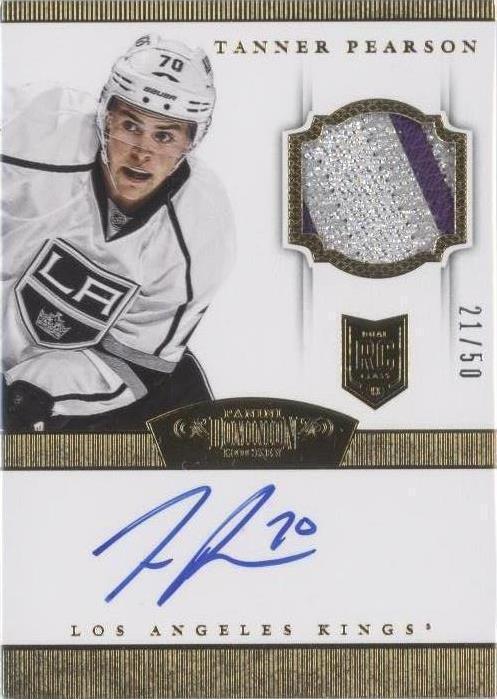 2013-14 Panini Dominion - Rookie Patch Autograph Tanner Pearson #132 ...