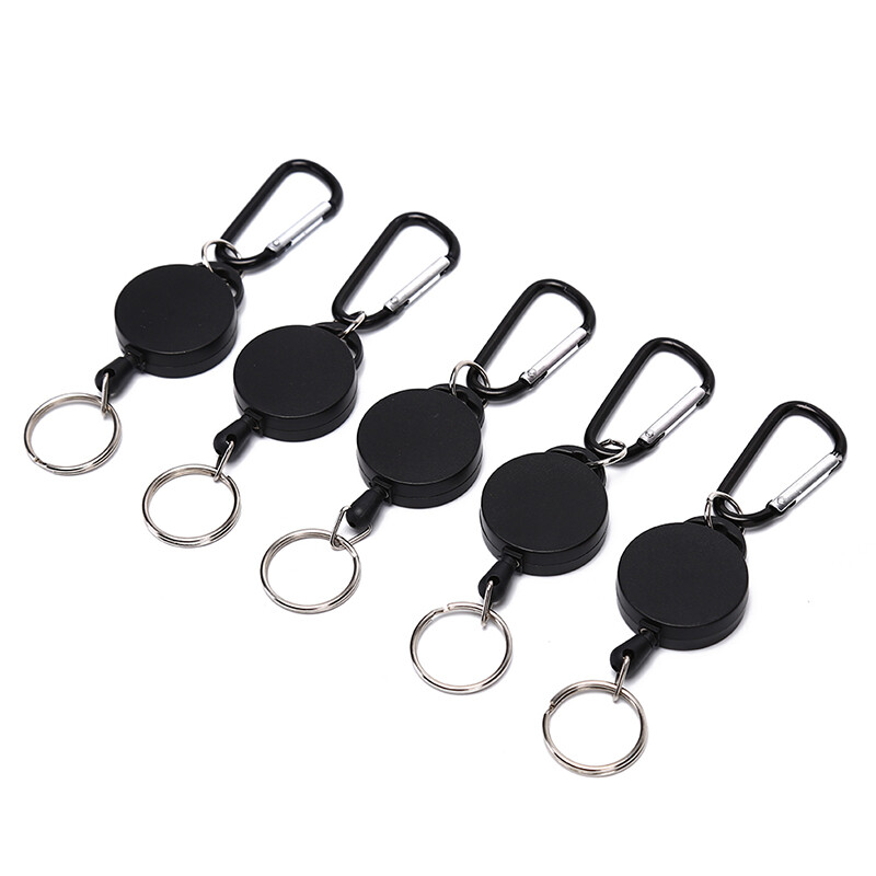 Telescopic Wire Rope Anti Lost Key Ring Retractable Gear Finder Gadget ...