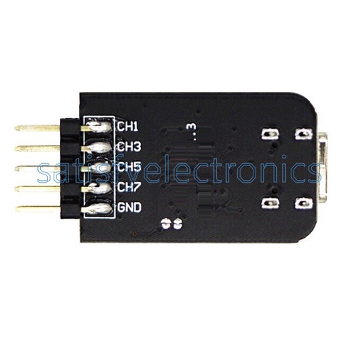 Mini Logic Analyzer Type C MCU Arm FPGA Debugging Tool 24m Sampling 8-Channels | eBay