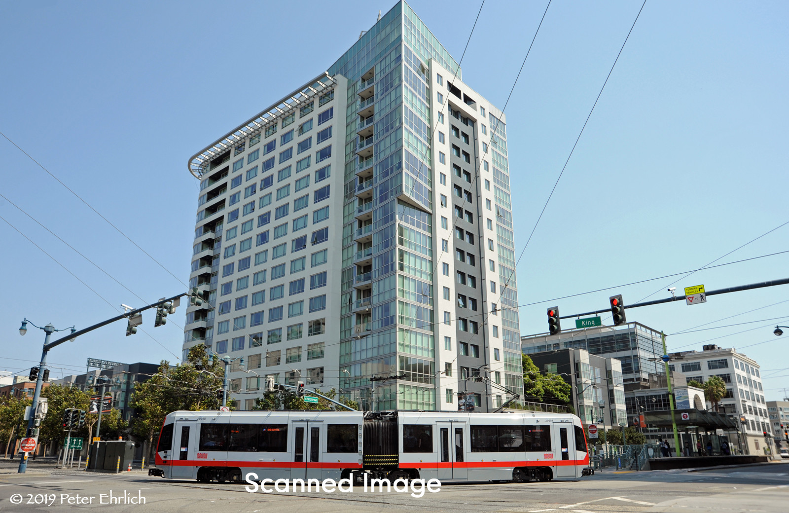 Original Photograph: Muni Siemens LRV4 2009 at King/4th Street IB | eBay
