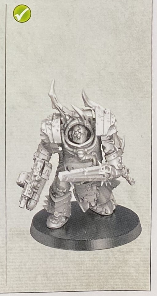 Blightlord Terminator Champion Balesword Death Guard Warhammer 40k ...