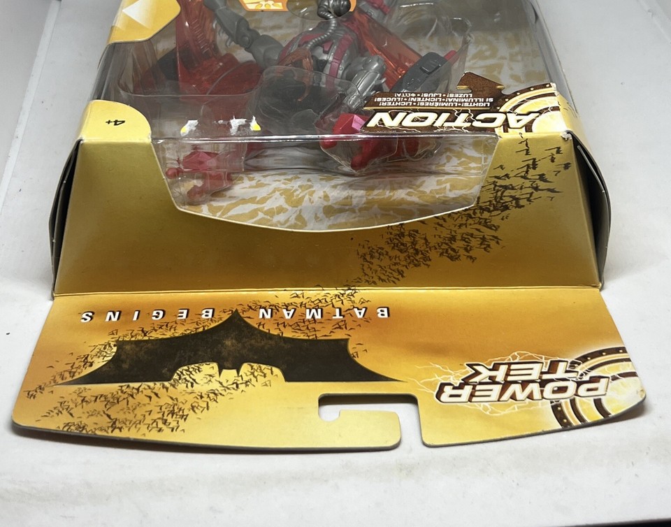 Very Rare Batman Power Tek Battle Cape Batman Begins Mattel 2005 DC ...